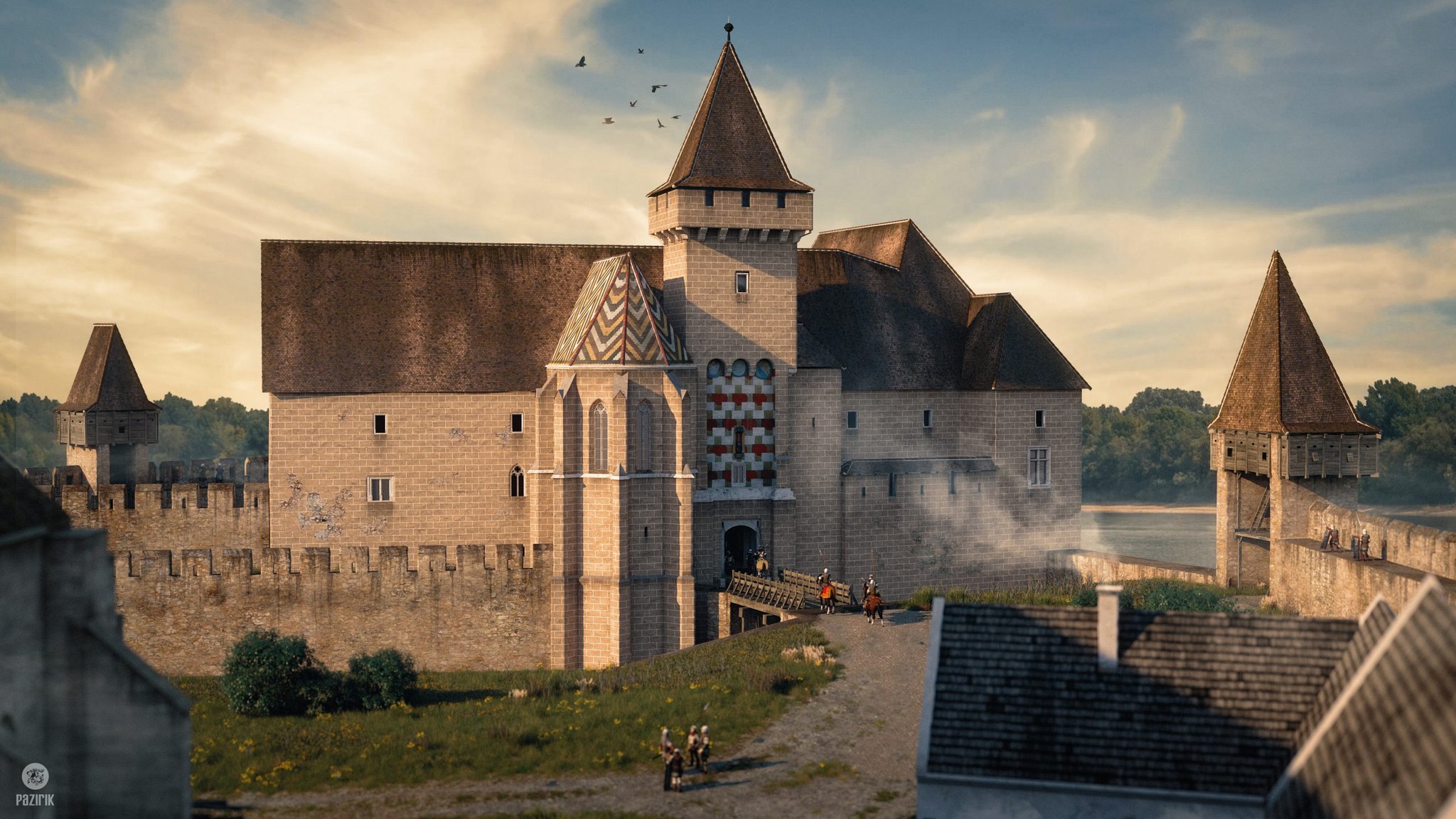 Mediaeval castle of Győr - See the unseen.